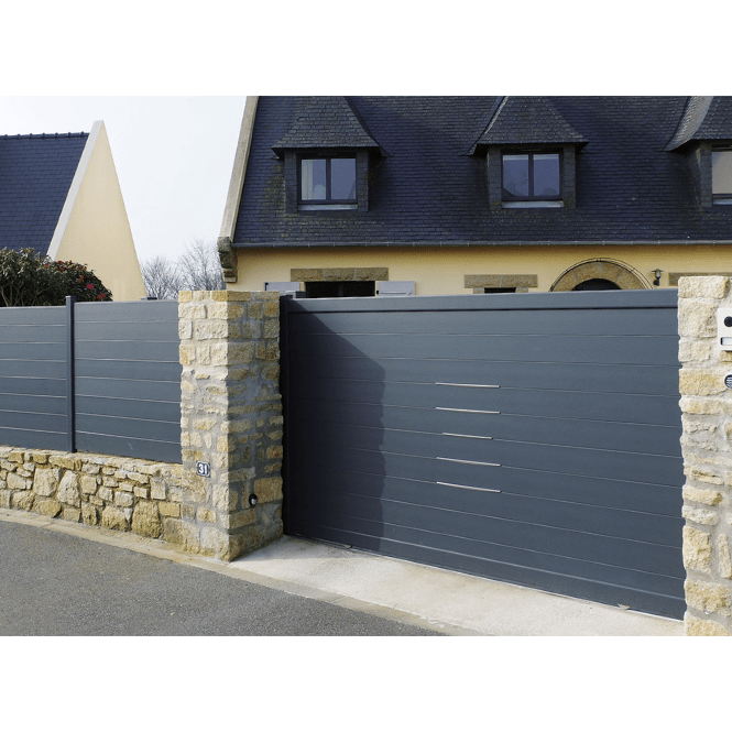 Sliding Gates | Aluminium Driveway Gates by Slab | Electric | Buy Online