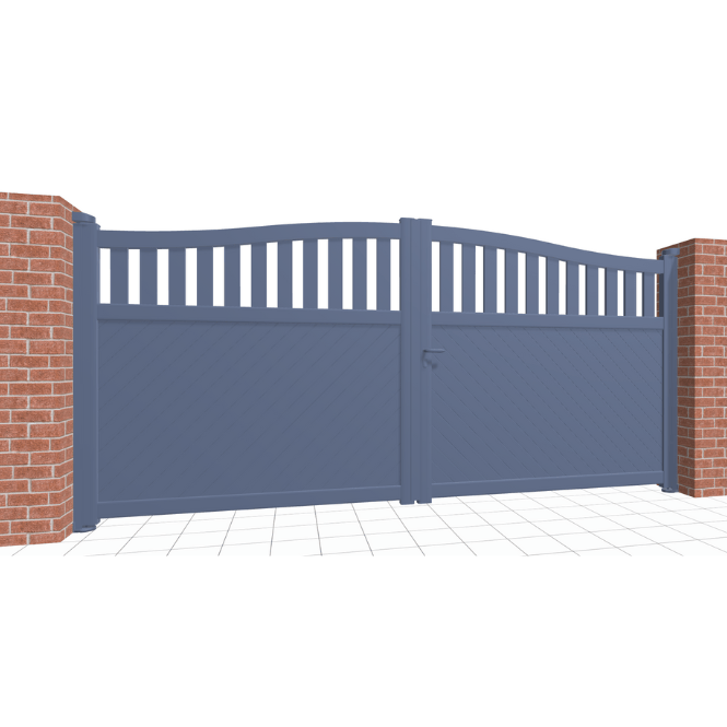 Swing Gates | Double leaf Drive Gates from Slab | Buy Online | Electric