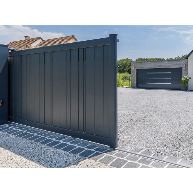 Sliding Gates | Aluminium Driveway Gates by Slab | Electric | Buy Online